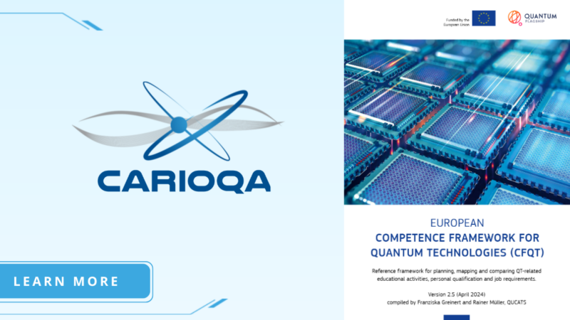 Launch of the European Competence Framework for Quantum Technologies ...