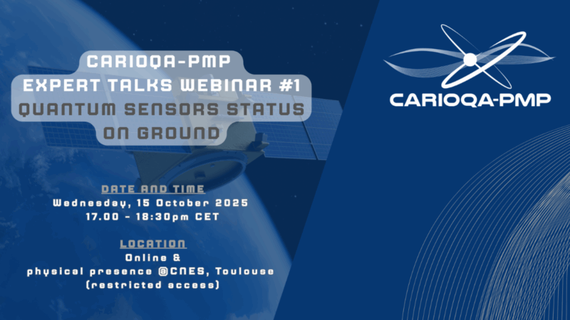 Registration now open for the first CARIOQA-PMP expert webinar ...